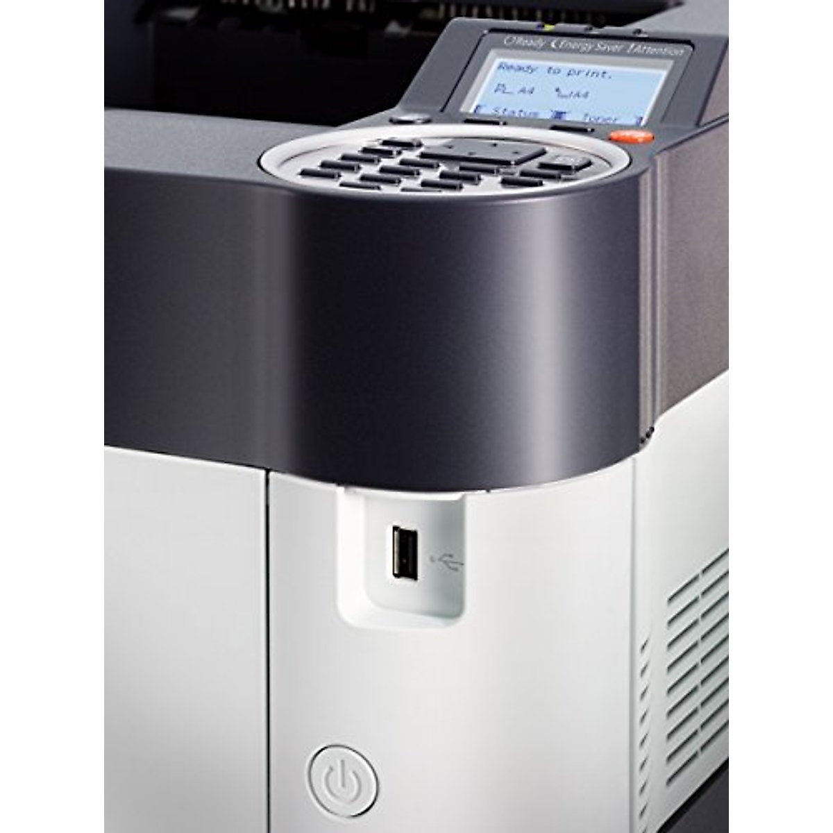 Kyocera 1102T72US0 ECOSYS P3055dn Black & White Network Printer, 5 Line LCD Screen with Hard Key Control Panel, Up to Fine 1200 DPI Print Resolution, Wireless and Wi-Fi Direct Capability