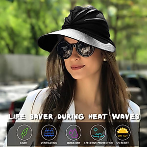 Women Sport Sun Visor Hats,Empty Top Baseball Sun Cap,Womens Sunhats with uv Protection,Sun Hats for Young Girls Women Beach