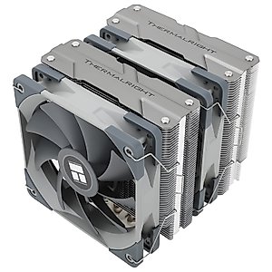 Thermalright Peerless Assassin 120 CPU Air Cooler, 6 Heat Pipes, Dual 120mm TL-C12 Fans, Aluminium Cover, AGHP Heatsink Technology, for AMD AM4/AM5/Intel LGA 1700/1150/1151/1155/1156/1200
