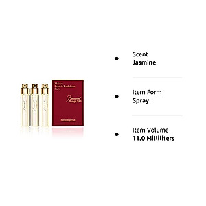 Maison Francis Kurkdjian MFK Baccarat Rouge 540 Extrait, 0.37 Fl Oz, Set of 3