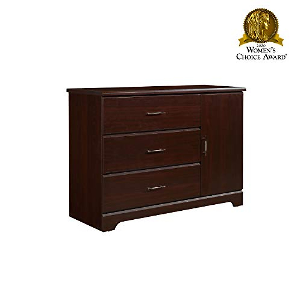 Storkcraft Brookside 3 Drawer Combo Dresser (Espresso) – Baby and Kids Bedroom Organizer, Nursery Chest, Storage Dresser With Drawers, Universal Design