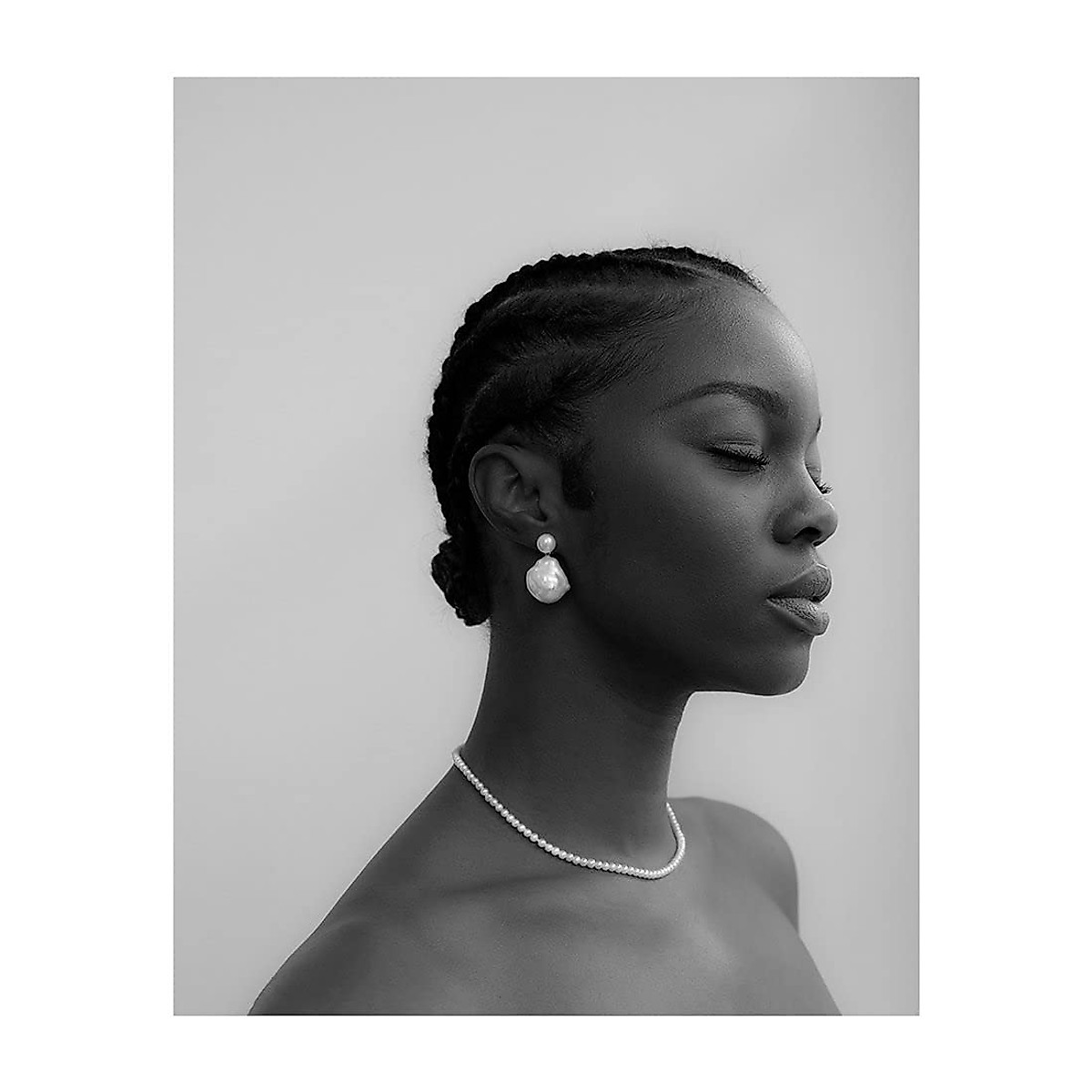 Mateo New York, 4mm Pearl Beaded Choker