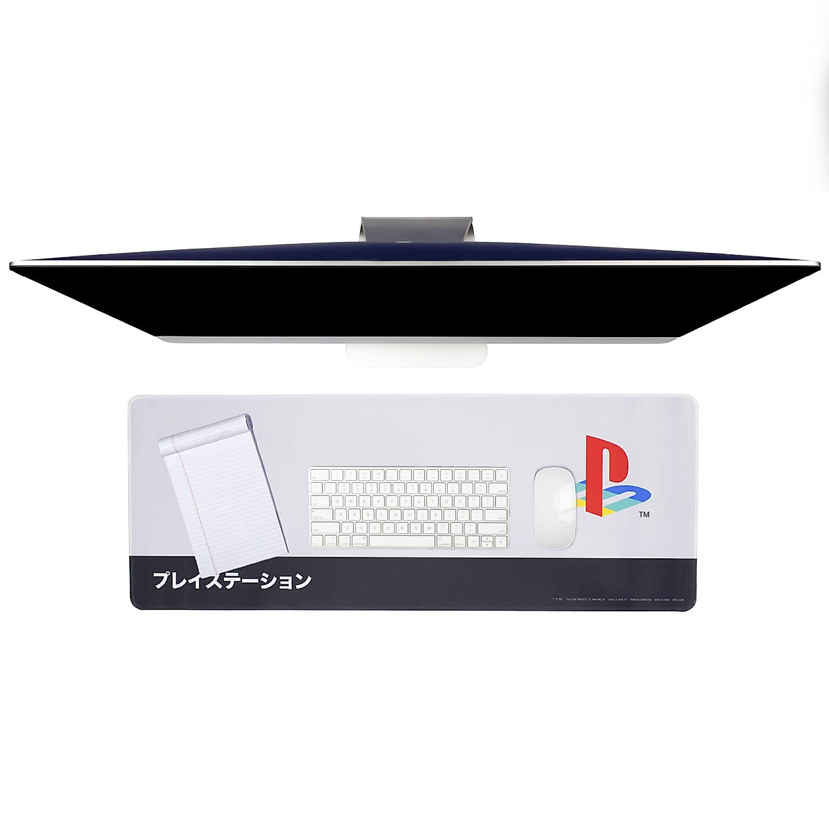PlayStation Heritage Desk Mat, Large Gaming Mouse Pad for Desk 30 x 80 cm, 12" x 31"