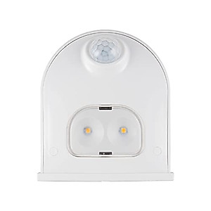 Energizer LED Motion-Activated Security Light, Battery Operated, 40 Lumens, Wireless, Indoor/Outdoor, Over-The-Door, Ideal for Entryway, Porch, Patio, Basement, Shed, Garage, 38184