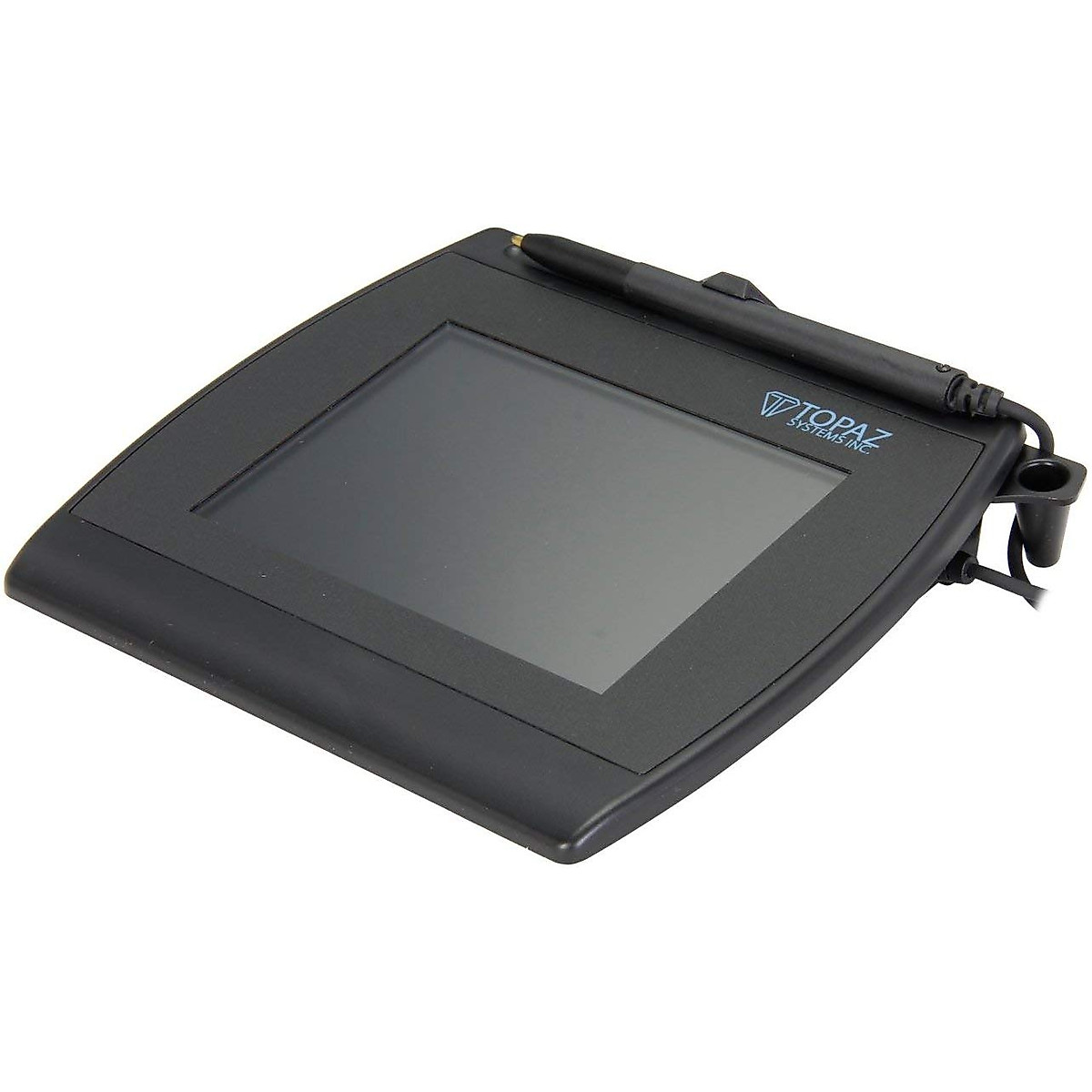 Topaz T-LBK57GC-BHSB-R Siggem 5.7” Color Dual Serial/HID USB BackLit Electronic Signature Pad with Software (Renewed)