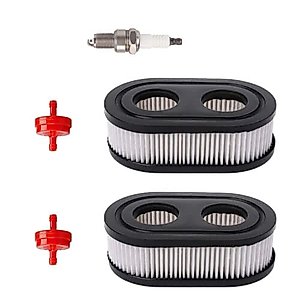 QDYZPP For Air Filter Spark Plug for Toro Lawn Mower Model 20353 w/B&S 7.25 163cc Engine