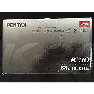 Pentax K-30 Weather-Sealed 16 MP CMOS Digital SLR with 18-55mm Lens (Red)