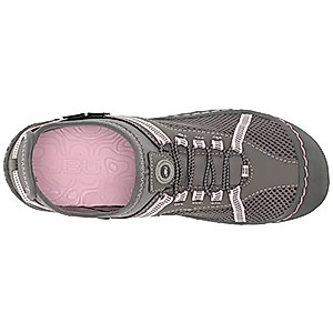 JBU by Jambu Women's Tahoe Water Ready Sneaker, Grey/Petal, 9.5