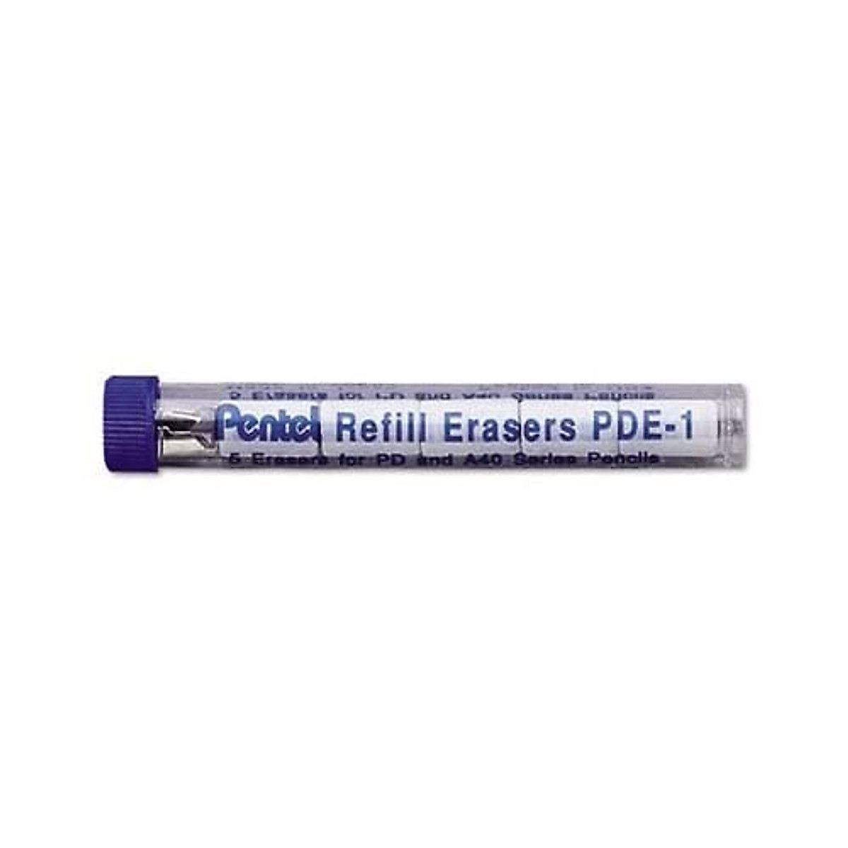 Eraser Refills, PDE1, 5/Tube, Sold as Pack of 3