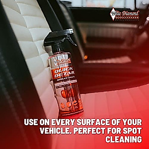 Schultz Laboratories White Diamond Cherry Scented Quick Detail Spray, 16 oz All Purpose Spray Cleaner, Safe for Interior & Exterior Use