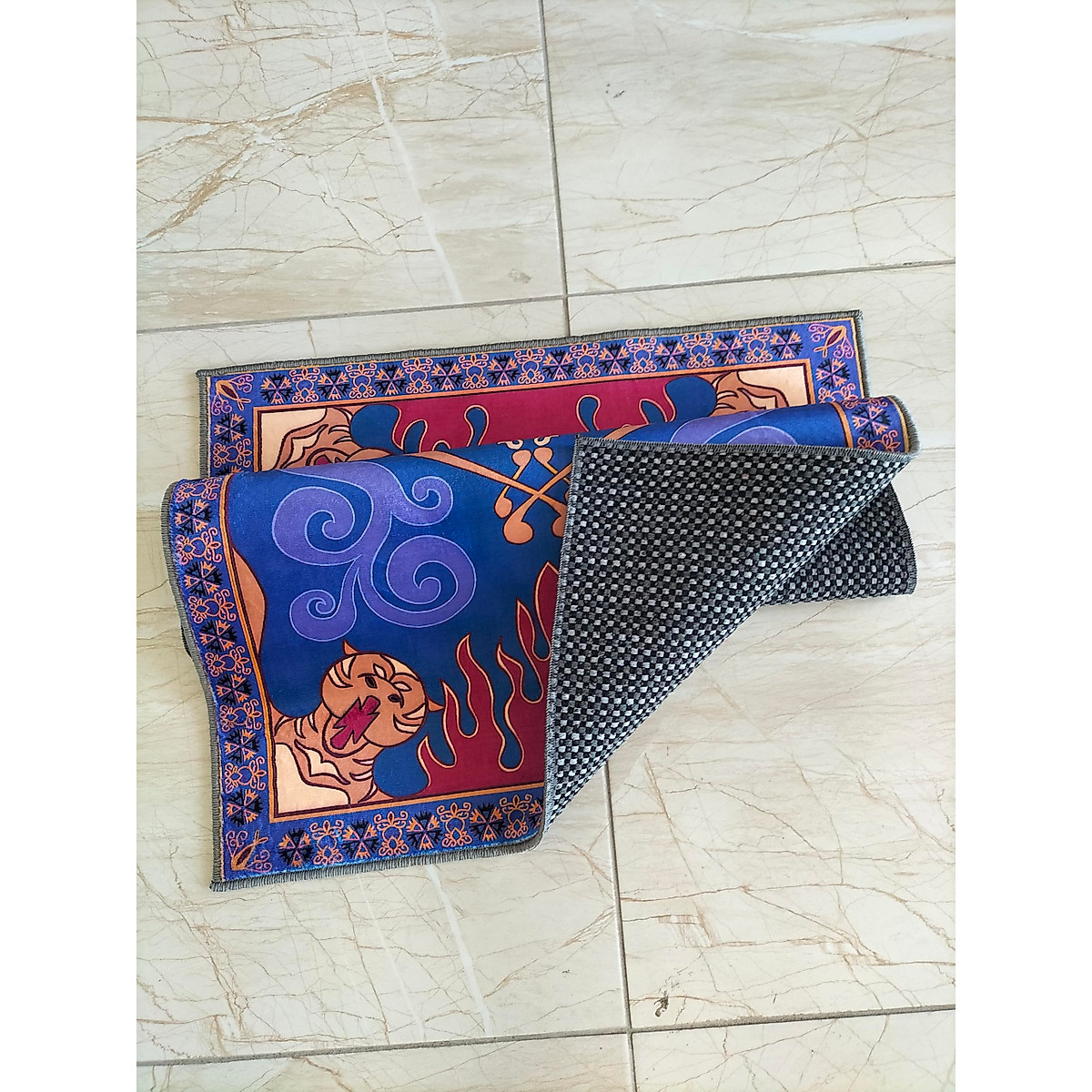 Aladdin Rug, Flying Rug, Magic Rug, Movie Rug, Area Rug, Fan Rug, Living Room Rug, Kids Room Rug, Non Slip Rug, Floor Rug, Purple Rug coolVibesR148.1 (23”x31”)=60x80cm=1.9 ft x2.6 ft