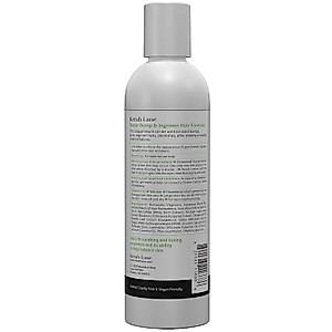 Kerah Lane Razor Bump & Ingrown Hair Formula for Women, Men - 8oz Serum Treatment for After Shave Burn, Skin Irritation from Waxing, Shaving, Electrolysis, Laser Hair Removal, 8 Oz