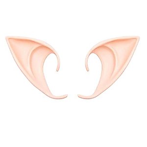 GREAT&LUCKY Cosplay Fairy Pixie Elf Ears - Soft Pointed Tips Anime Party Dress Up Costume Masquerade Accessories for Halloween Christmas Party