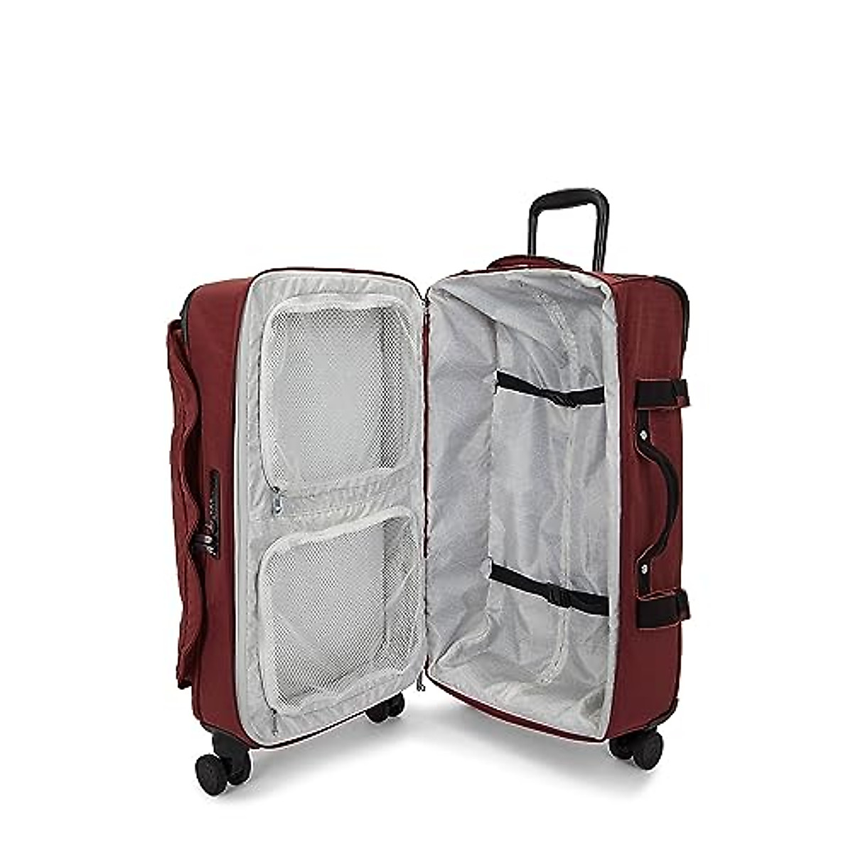 Kipling Women's Spontaneous Medium 4 Wheel LuGGage Flaring Rust