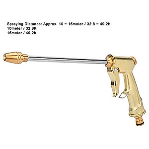 Water, Car Washing Water Electroplating 360 Degree Rotation Labor Saving High Pressure Brass for Garden