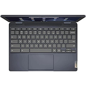 Lenovo Flex 3 Chromebook 2-in-1 11.6" HD Touchscreen Convertible Laptop Computer for Home and Education, 8-Core MediaTek MT8183, 4GB RAM 64GB eMMC + 32GB SD Card, WiFi 5, Bluetooth, Webcam, Chrome OS