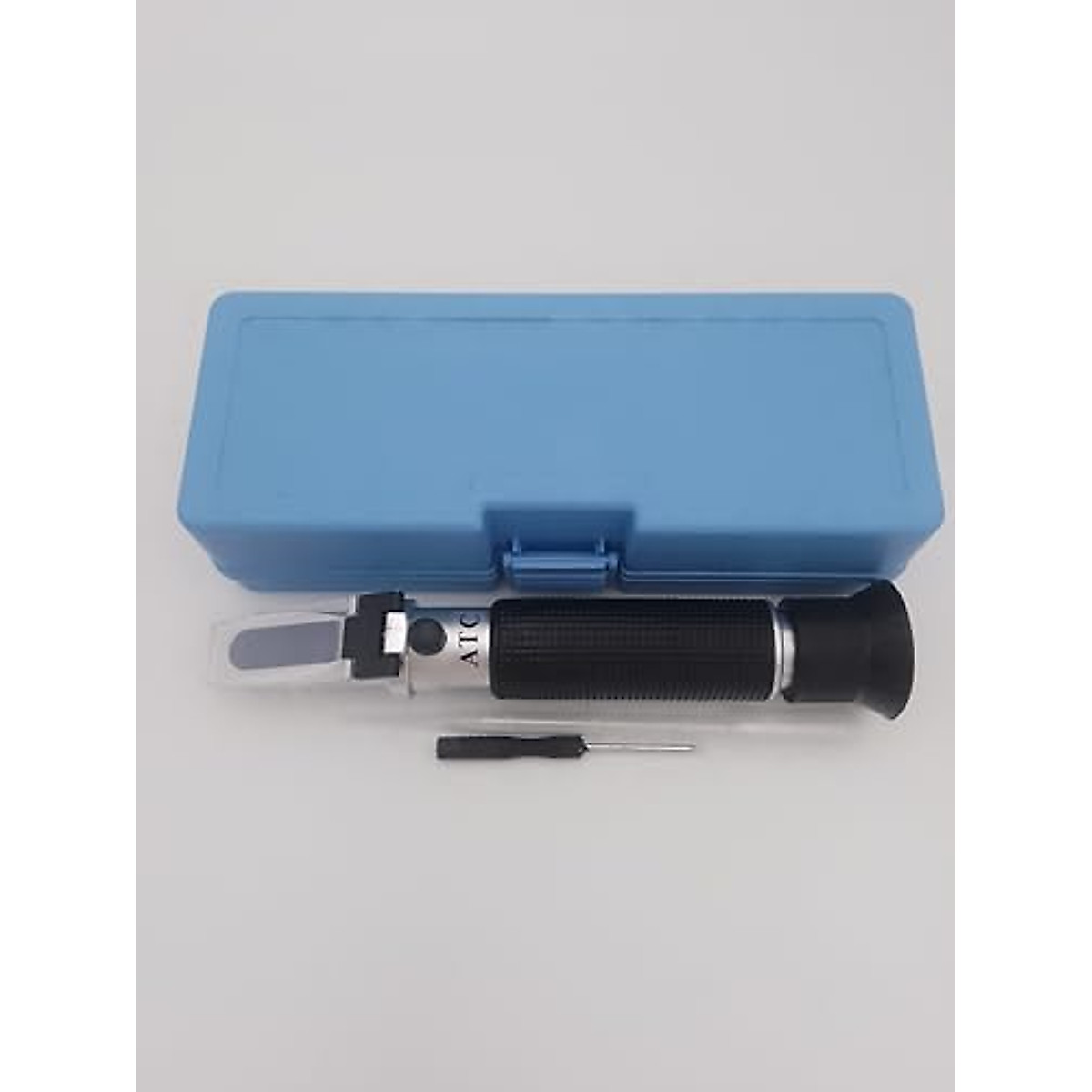 Alcohol Refractometer 0~80% for Liquor Spirit Alcohol Volume Percent Measurement with Automatic Temperature Compensation (ATC)
