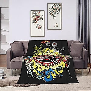 STYLOPUNK 311 Band Throw Blankets Lightweight Flannel Blankets Funny Fleece Bed Blanket All Seasons 80"X60"