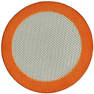 10 PCS Random Colors 5.5 Inch Round Non-Stick Silicone Baking Mat Pad - Perfect for Cakes, Macarons