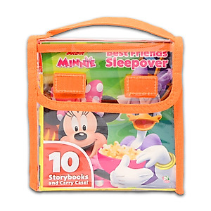 Disney Story Books Collection Bundle ~ 10 Pack Mickey Mouse and Minnie Book Set for Toddlers 1-3 with Stickers (Mini Story Books)