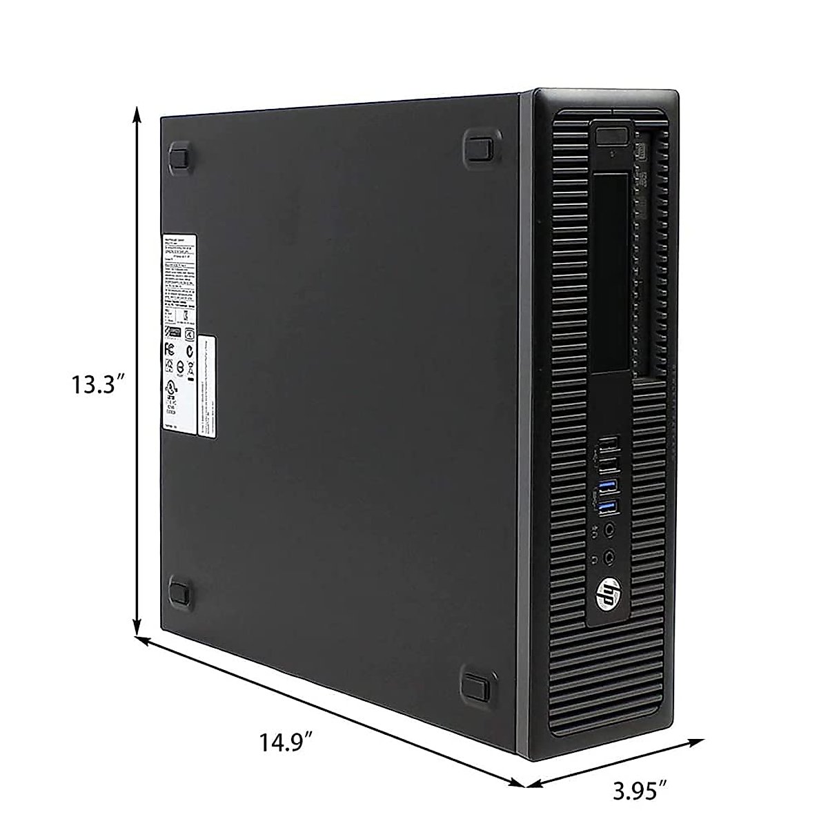 HP EliteDesk 800 G1 Desktop Computer SFF PC(Renewed),i7 Business Small Form Factor,32GB Ram,1TB SSD,WiFi,DVD-RW,Windows 10 Pro,Keyboard & Mouse Included Only by Titan ITAD