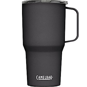 CamelBak Horizon Tall Mug, Insulated Stainless Steel, 24oz, Black