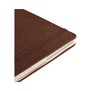 Moleskine Voyageur Notebook, Hard Cover, Medium (4.5" x 7") Nutmeg Brown