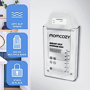 Organizer Pro Max Original Organizer for Empty Breast Milk Storage Bags - External Refrigerator Container with Strong Magnets - Versatile for Additional Uses