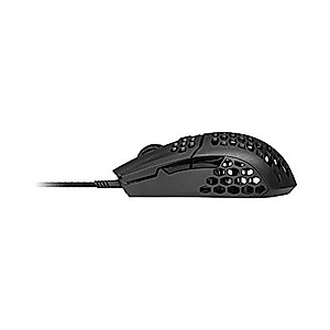 Cooler Master MM710 53G Gaming Mouse with Lightweight Honeycomb Shell, Ultralight Ultraweave Cable, Pixart 3389 16000 DPI Optical Sensor