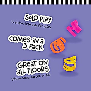 Doskocil Petmate PETMATE 26333 Looney Loops Cat Toy