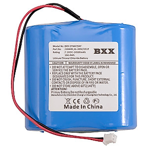 BXX Replacement Battery for Seametrics 100889, XL-205F/2S1P, AG2000 Flowmeter, iMag4700 Flowmeter 14500mAh 7.2V