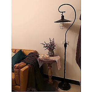 ANIIC Floor Lamps for Living Room Modern Industrial Floor Lamp for Living Rooms Bedroom Rustic Reading Standing Lamp Standing Indoor Pole Lamp Standing Lamp