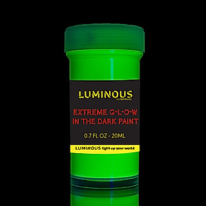 individuall Extreme Glow in The Dark Colours Set | Neon Glow Colours that Glow in the Dark | Rechargeable & Luminous | by Luminous
