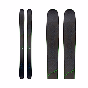 HEAD Unisex Kore 105 Graphene Grey Freeride Skis, Size: 180