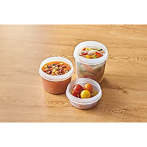 Thermos KC-RA500 BK Storage Container, My Food Container, Round, 16.9 fl oz (500 ml), Black