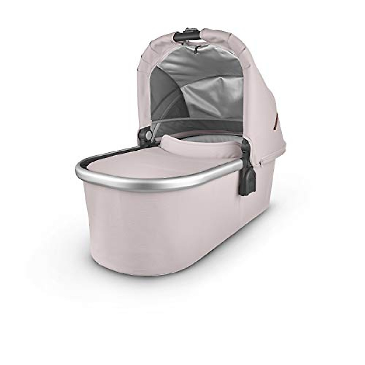 UPPAbaby Cruz V2 Stroller - Alice (Dusty Pink/Silver/Saddle Leather) + Bassinet - Alice (Dusty Pink/Silver)