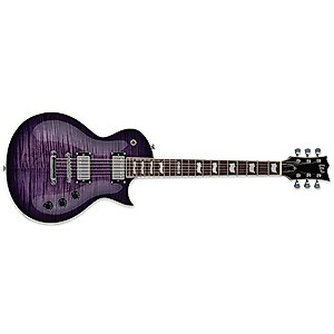 ESP LTD EC-256FM Electric Guitar, See Thru Purple Sunburst