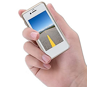 1GB 8GB Smartphone, Mini Cellphone WiFi 5MP Rear Camera 3G for Children (Gold)