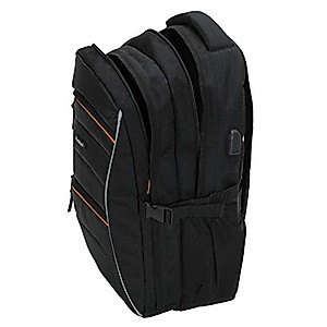 Rockland Smart Gear USB Laptop Backpack, Black, Large