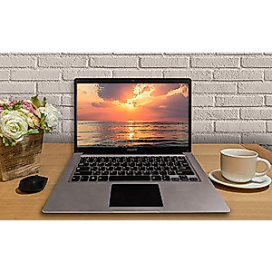 14.1" Full HD Windows Laptop PC (Windows 10, 4GB RAM, Dual Band 5GHz WiFi (2X WiFi Speeds), T90B Pro Model, Lapbook, Intel Quad-Core, USB 3.0, Bluetooth, Laptop Compute (64GB)