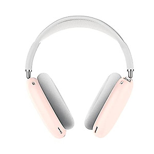 Replacement Soft Silicone Earpads Ear Pads Cushions Protectors Cover Case Accessories Compatible with Apple AirPods Max Headphones (Pink)
