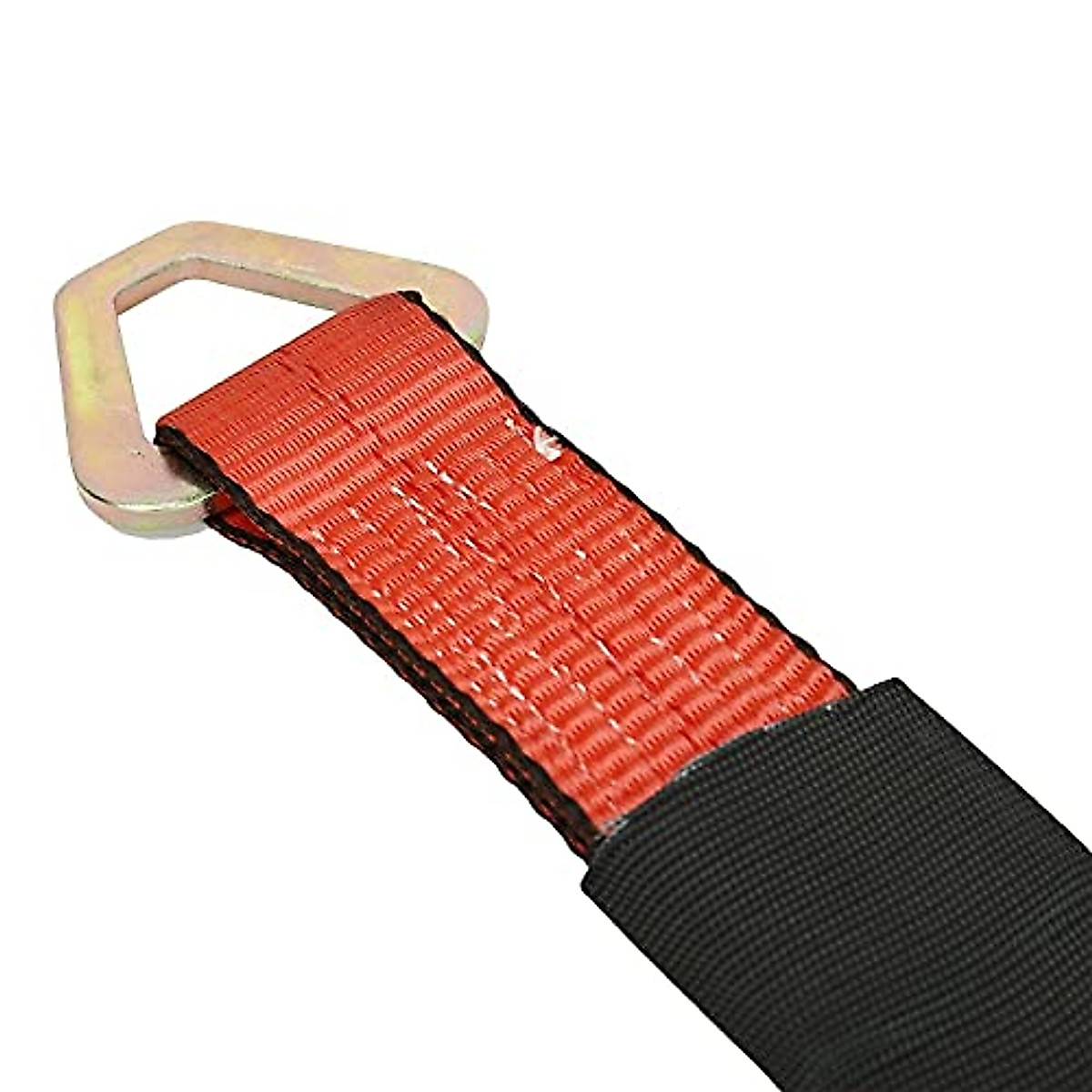 4 Pack 2"x 36" Tow Axle Strap Race Car Truck Wrecker Hauler Wheel Tie Down Strap with D Ring 10,000 Lb Combination Breaking Strength(Red)