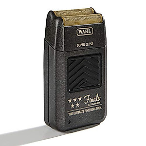 Wahl Professional 5 Star Series Finale Shaver Replacement Super Close Gold Foil, Hypo-Allergenic, Super Close, Bump Free Shaving for Professional Barbers and Stylists - Model 7043-100