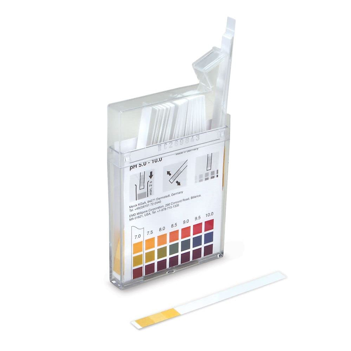 Universal Ph Indicator Strips, Range 5-10, Pack Of 100