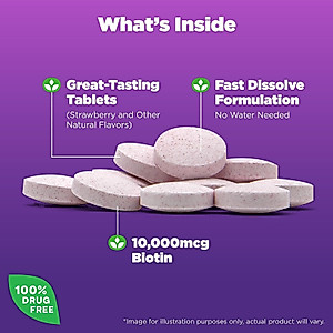 Natrol Biotin 10000mcg FST Dslv