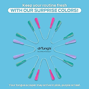 Dr. Tung's Stainless Steel Tongue Cleaner 1 ea (Pack of 4)