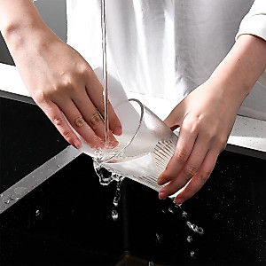 BAISENJIE Magic Cleaning Sponge Eraser Sheets,Melamine Sponge Cleaner for Kitchen Bathroom Furniture,Ultra-Thin,Portable,Easy to Use,48 Cleaning Sponges Sheets Total, Pack of 3 (White)