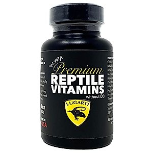 Lugarti Ultra Premium Reptile Vitamins - Without D3-3 oz