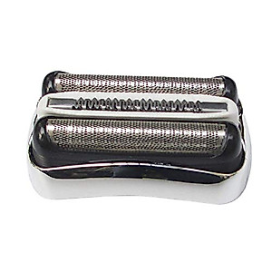 Shaver Foil & Cutter Blade for Braun Series 3 32S 320S-4 340S-4 350CC-4 330S-4 Silver