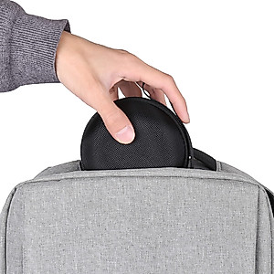 Khanka Hard Travel Case Replacement for UCOMX Nano Magnetic 2 in 1 Wireless Charger, Wireless Folding Charging Station, Case Only (Black)